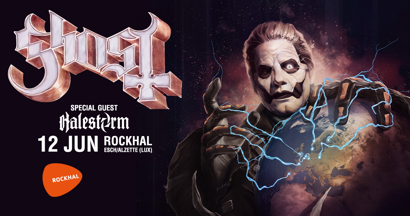 Ghost + Halestorm Rockhal