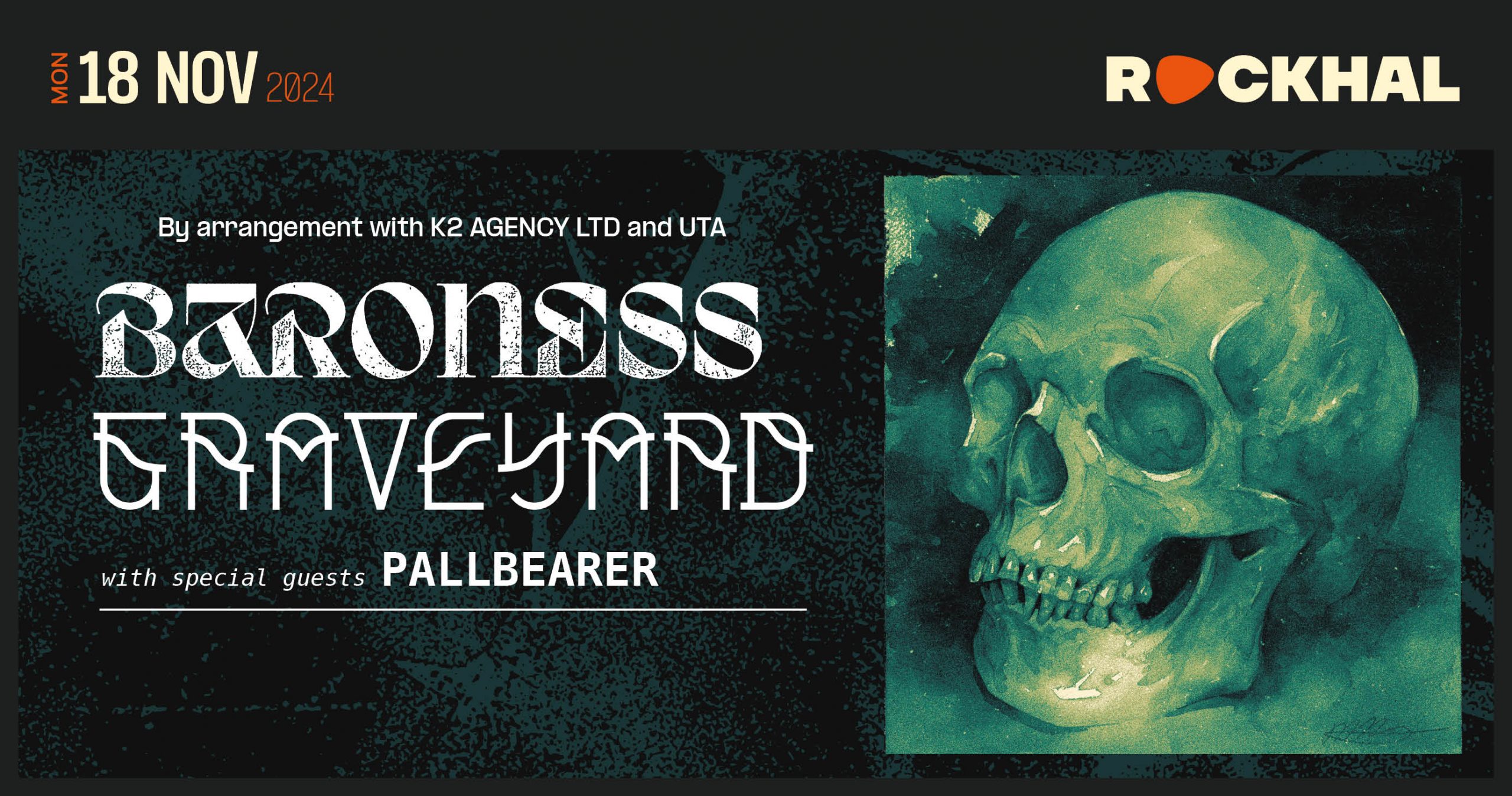 BARONESS + GRAVEYARD Rockhal